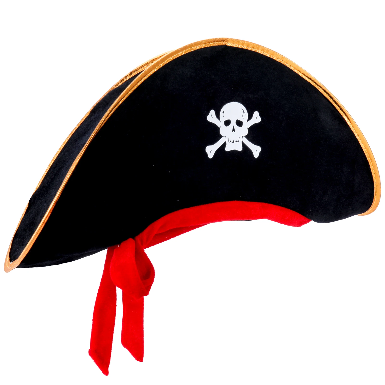 Sombrero-de-pirata-con-estampado-de-Calavera-gorro-de-capit-n-pirata ...