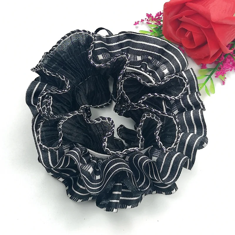 Korean-Style-Lace-Threading-Hair-Band-Shiny-Bow-Fashion-Women-s ...