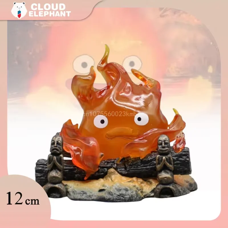 Calcifer-Figure-Kawaii-12cm-Pvc-Action-Figures-With-Light-Model ...