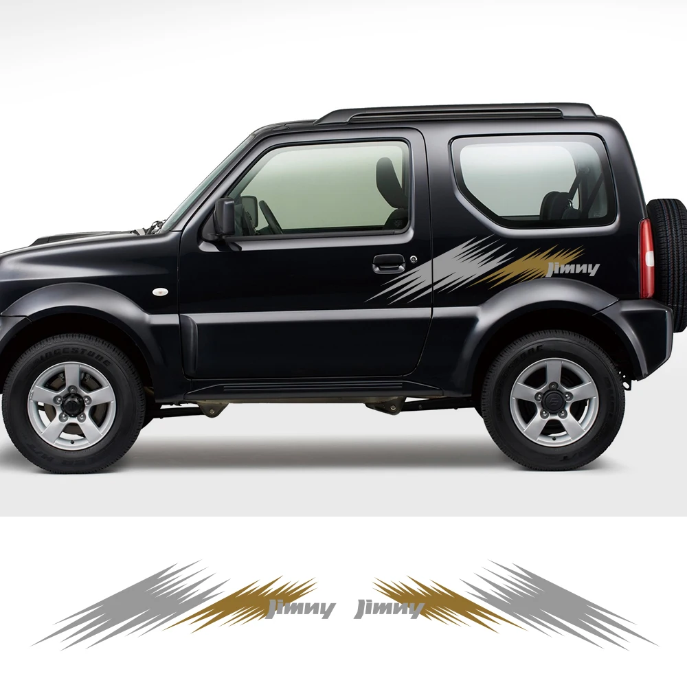 2Pcs-Car-Door-Side-Stickers-For-SUZUKI-JIMNY-JB74-Off-Road-Tuning-Auto ...