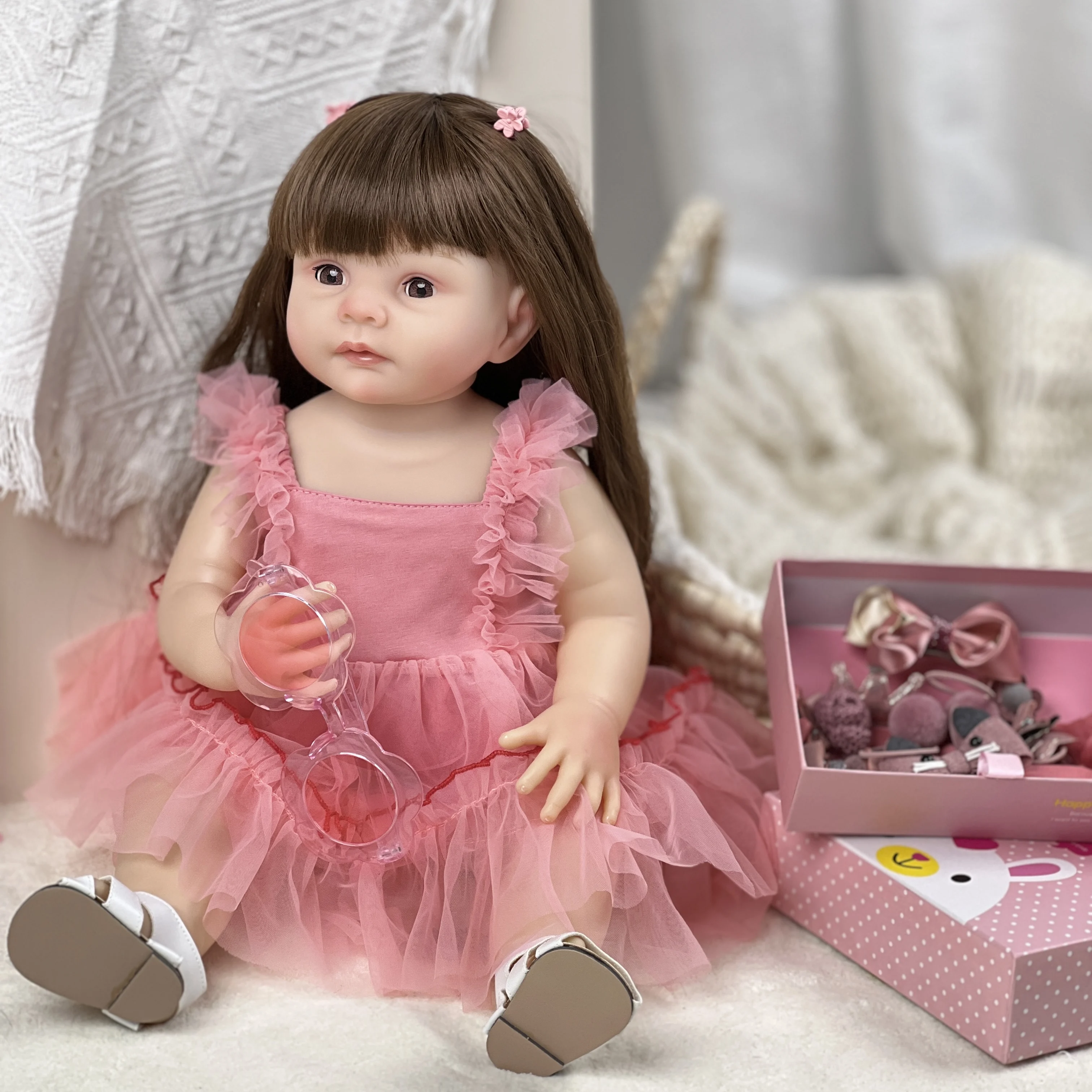 22-Blinking-Eyes-Reborn-Toddler-Dolls-Girls-Full-Body-Soft-Vinyl ...