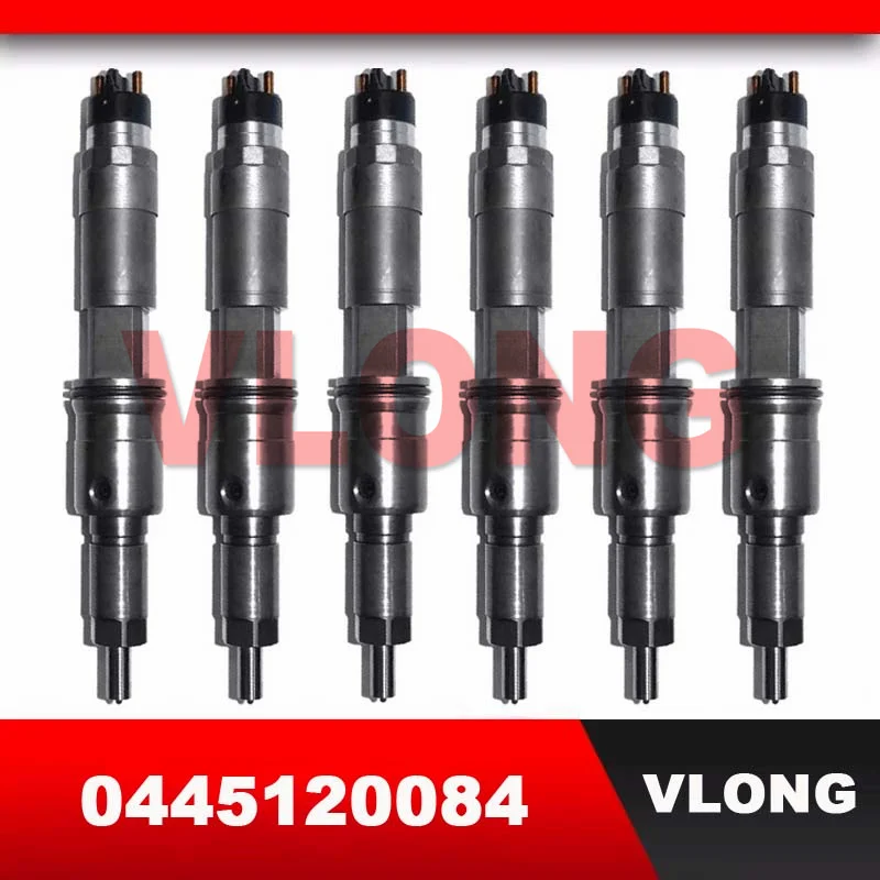 6PCS-Genuine-New-Engine-Common-Rail-Diesel-Fuel-Injector-D5010477874 ...