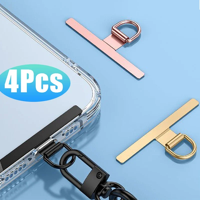 4-1PCS-Ultra-thin-Stainless-Steel-Phone-Tether-Patch-Gasket-Cellphone ...