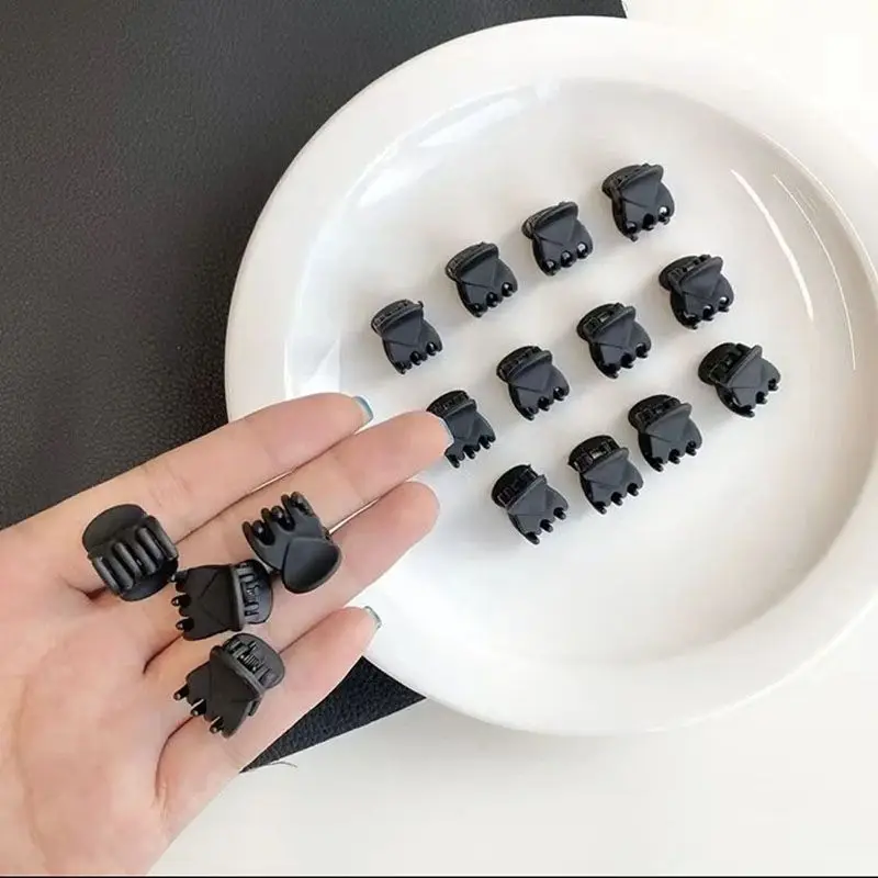 20PCS Mini Clip Headwear with Side Hair Clip, Princess Hair Clip, Small ...