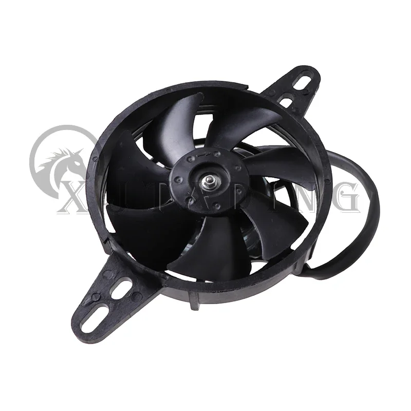 12V-Motorcycle-Cooling-fan-Oil-Cooler-Engine-Electric-Radiator-Fit-for ...