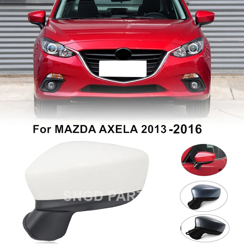 For-Mazda-3-Axela-2013-2014-2015-2016-Rearview-Mirror-Assy-Door-Wing ...