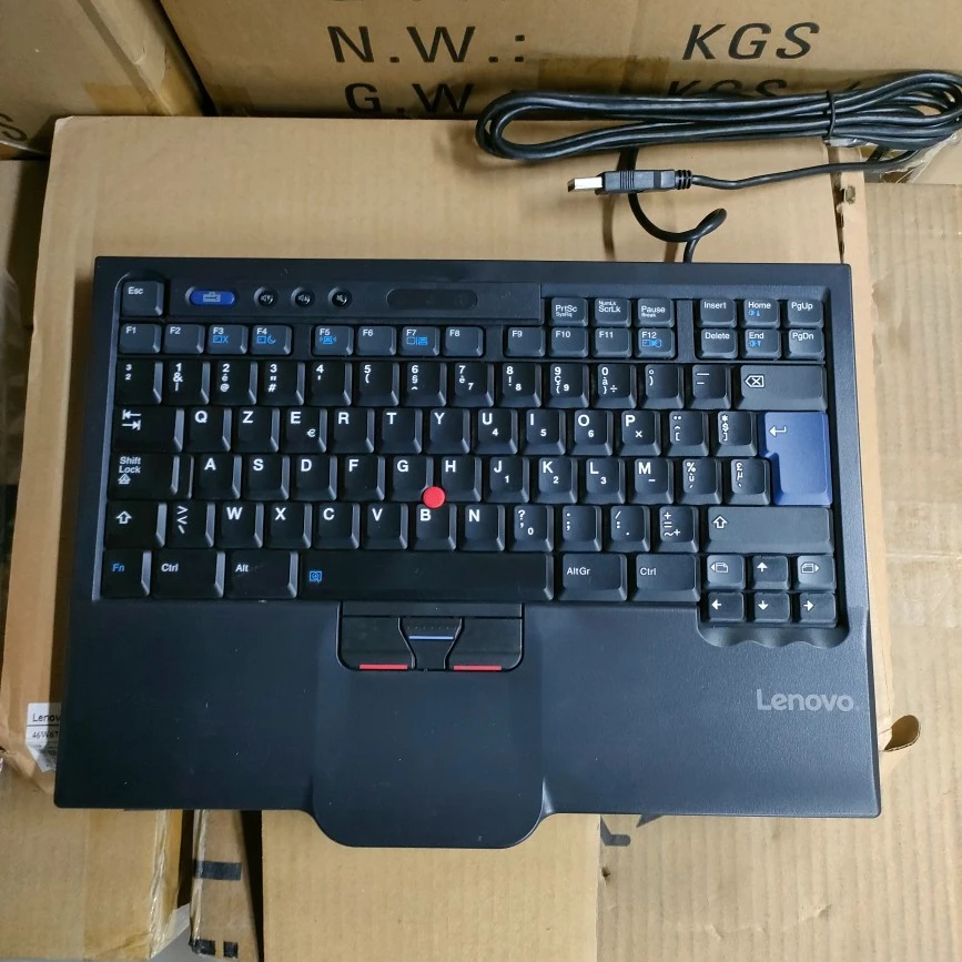 Belgium-Layout-SK-8845-USB-Lenovo-Thinkpad-External-Keyboard-Desktop ...