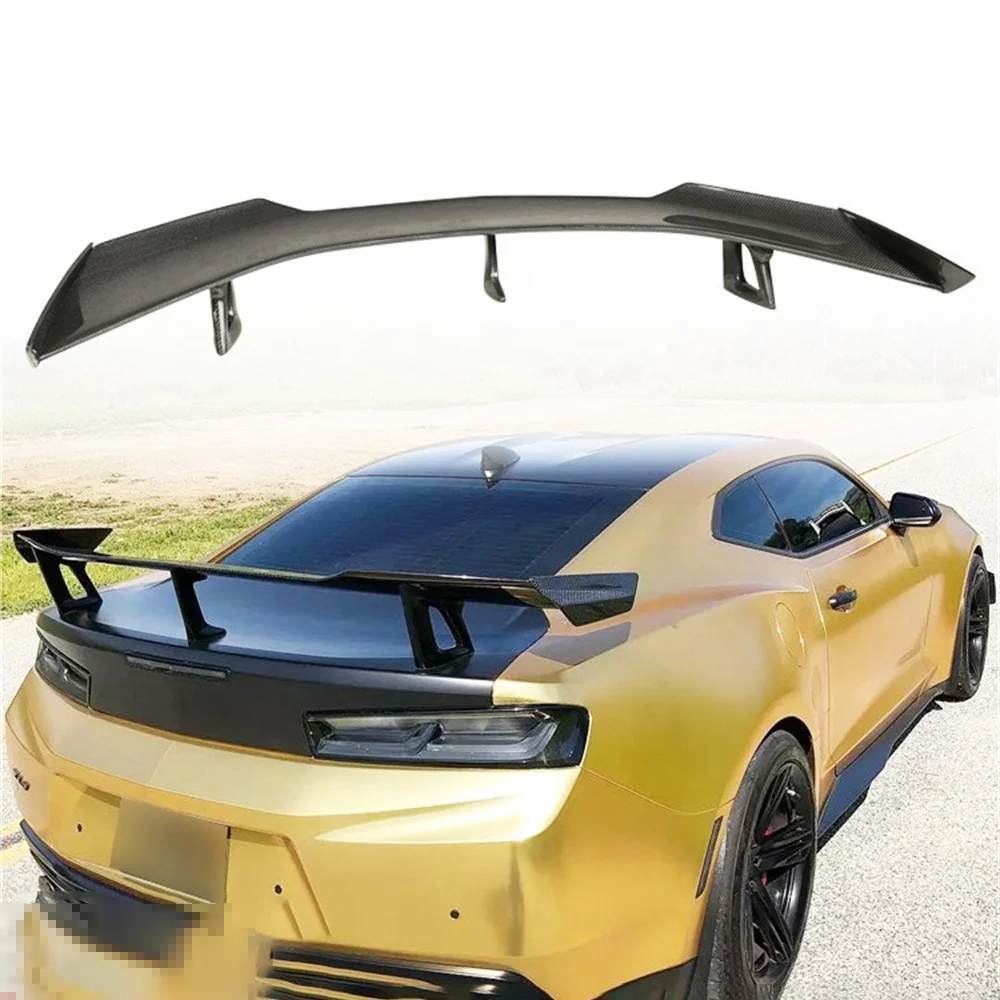 ZL1 1LE Style Bright black ABS Rear Trunk Lid Wing Spoiler Fit for 2016 ...