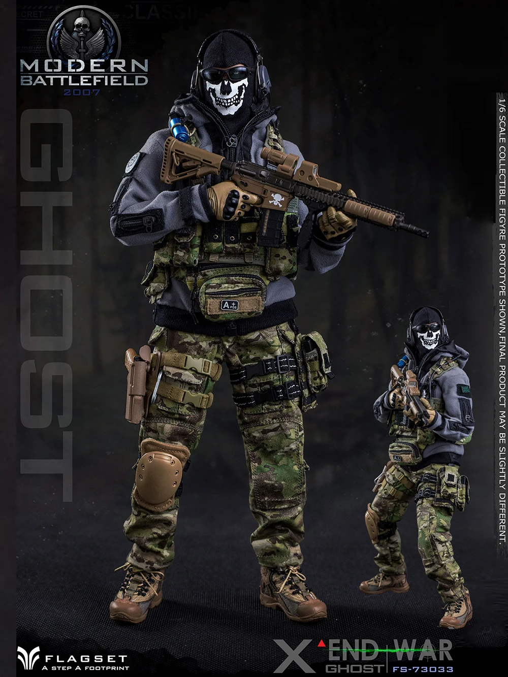 ViiKONDO-1-6-Flagset-FS-73033-Ghost-Action-Figure-Simon-Riley-End-War ...