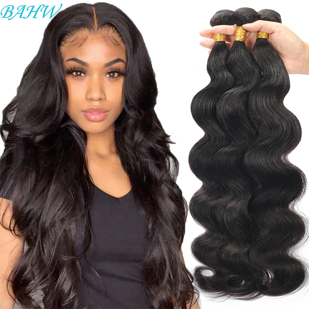 4 Human Hair Bundles Body Wave | 4 Bundles Brazilian Body Wave ...
