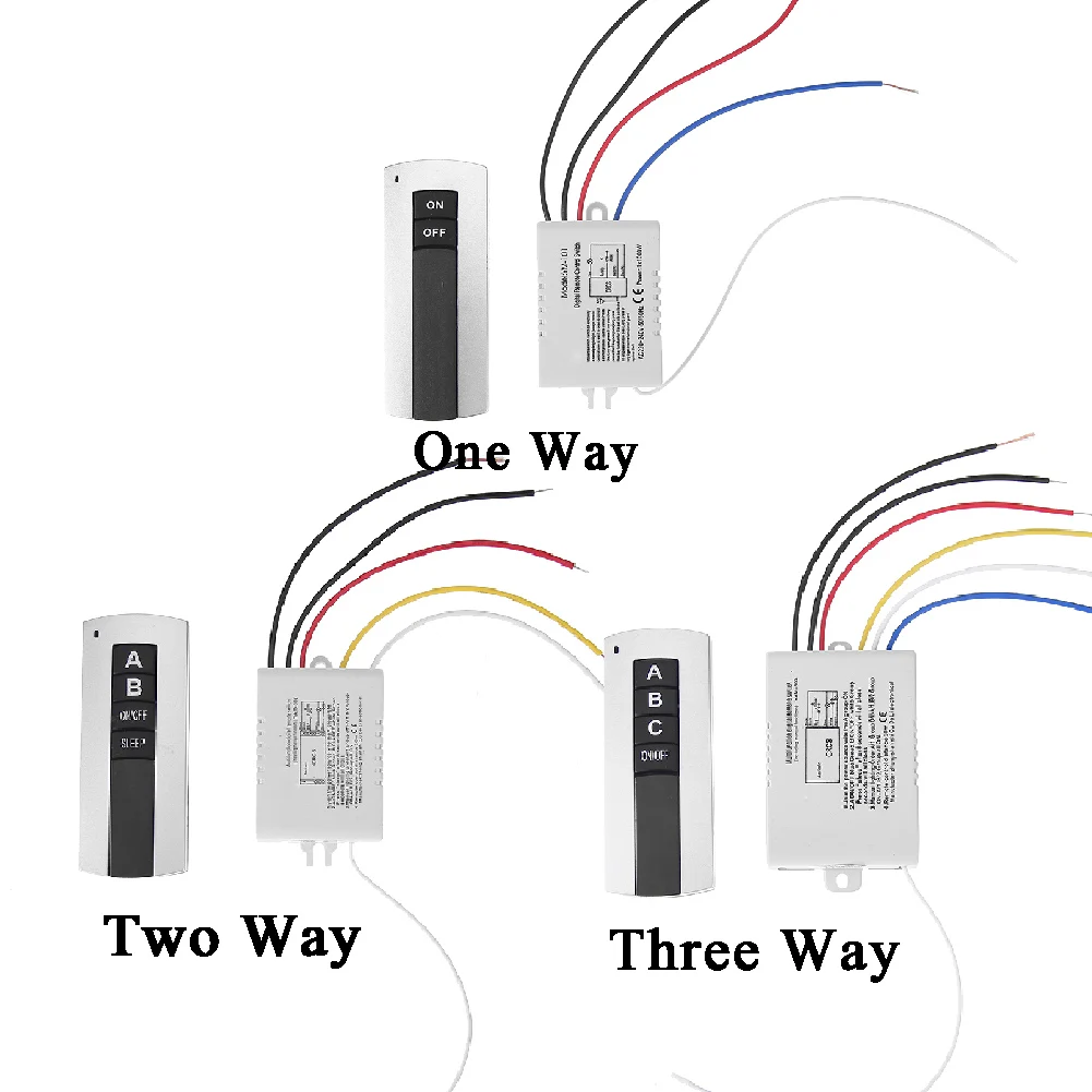 Digital-Remote-Control-Light-Switch-1-2-3-Ways-ON-OFF-AC-Wireless ...