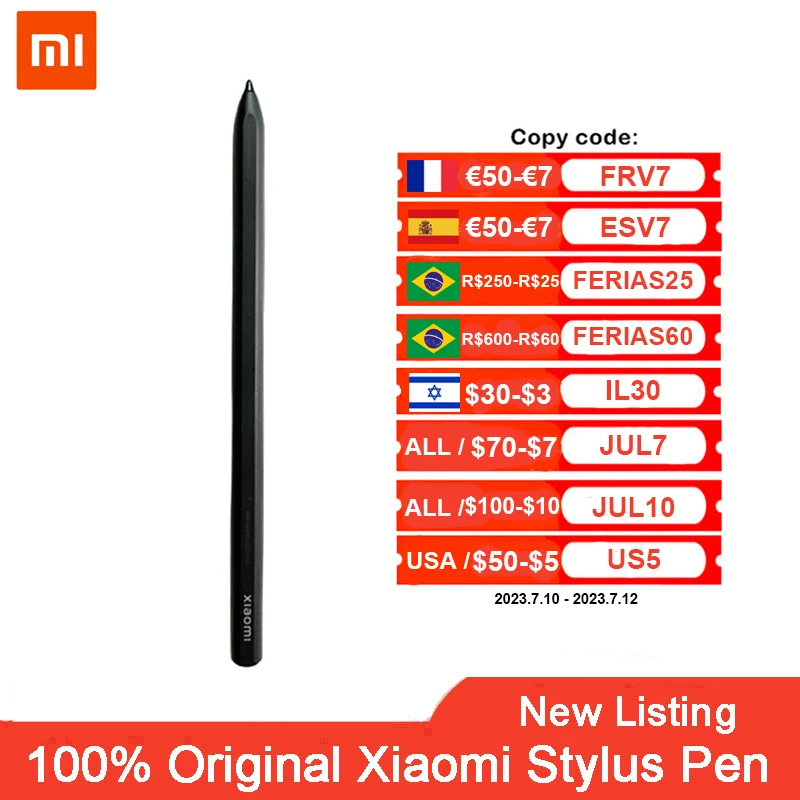 Original Xiaomi Stylus Pen 240Hz Draw Writing Screenshot 152mm Tablet ...