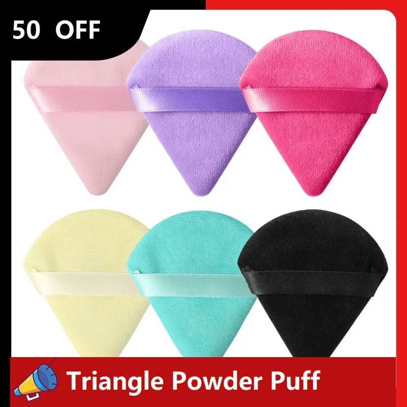 New-Cosmetic-Foundation-Puff-Mini-Triangle-Puffs-Women-Beauty-Tools ...