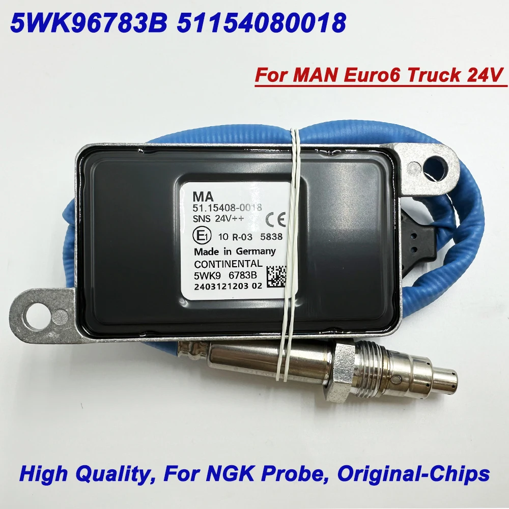 NEW-5WK96783B-51-15408-0018-Car-24V-Nitrogen-Nox-Oxygen-Sensor-For-NGK ...
