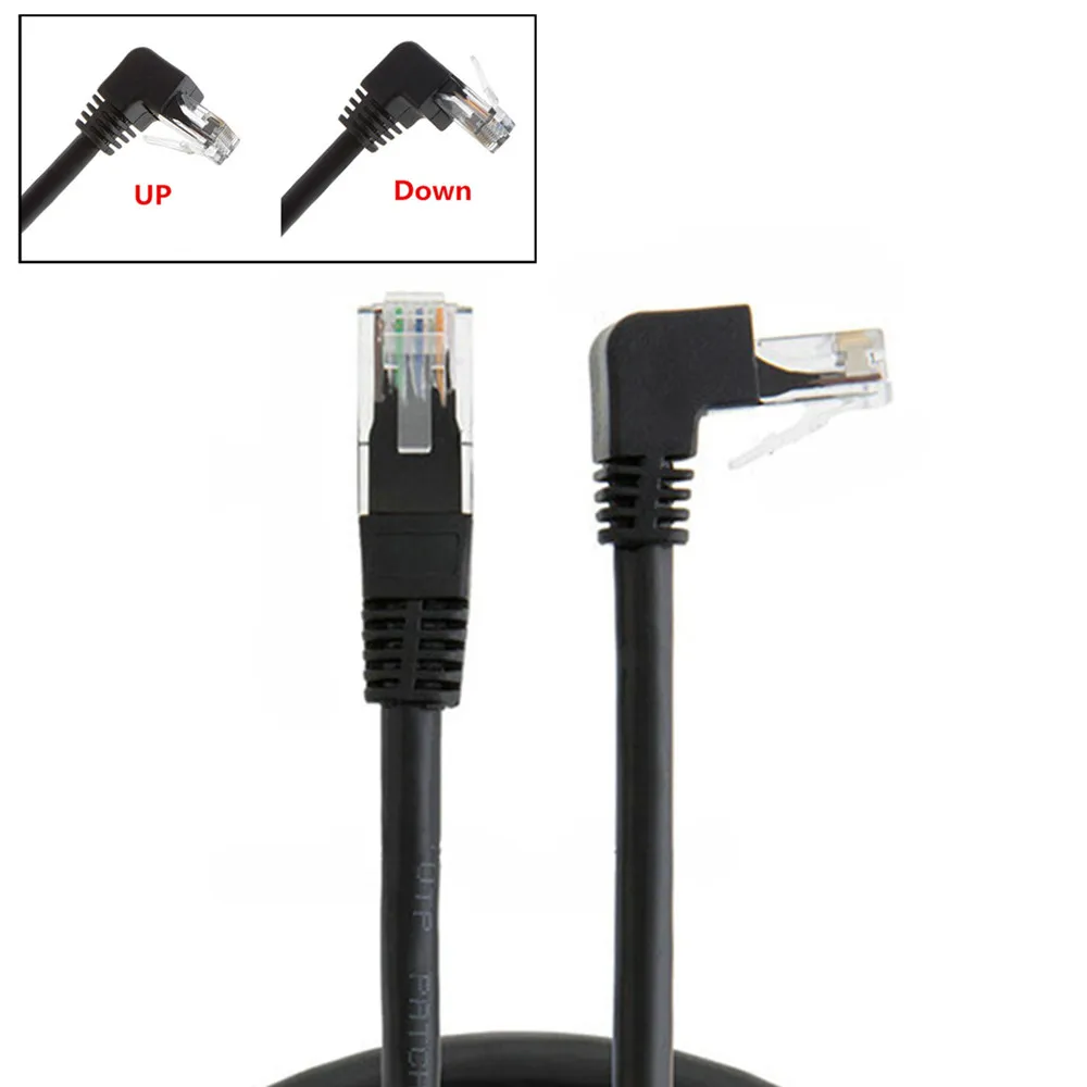 RJ45-cable-26AWG-CAT6-UTP-Side-Angled-L-Shape-RJ45-Patch-Cord-Shape ...