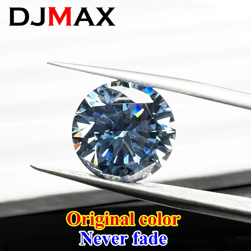 DJMAX-piedras-sueltas-de-moissanita-de-colores-naturales-0-1-10CT-Color ...