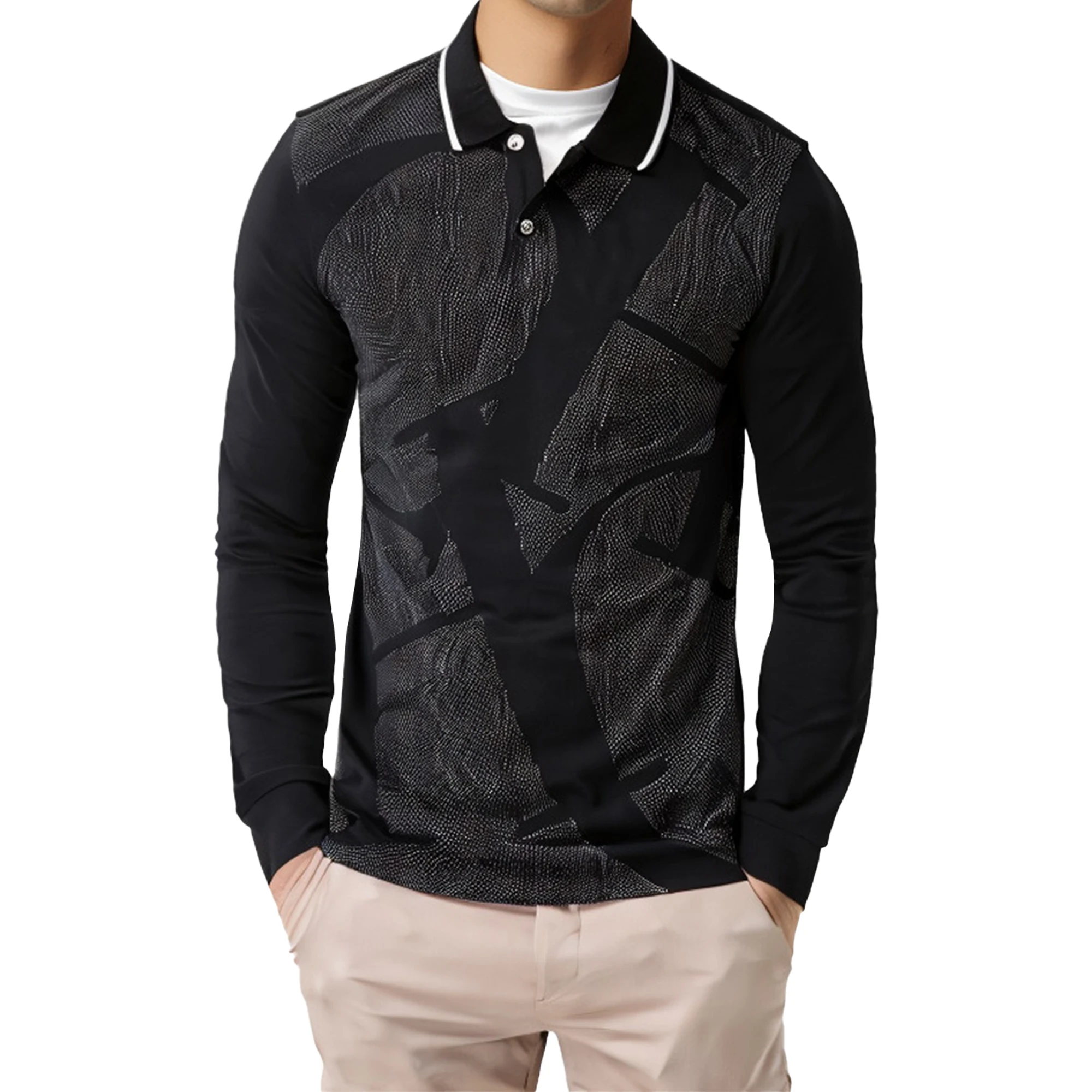 CHCH-FAMILY-New-2023-Men-s-Half-Sleeved-New-Fashion-Polo-Shirt-Leisure ...