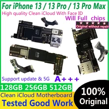 IOS Update 100%Original For iPhone 13/Pro/Max Motherboard With Face ID ...