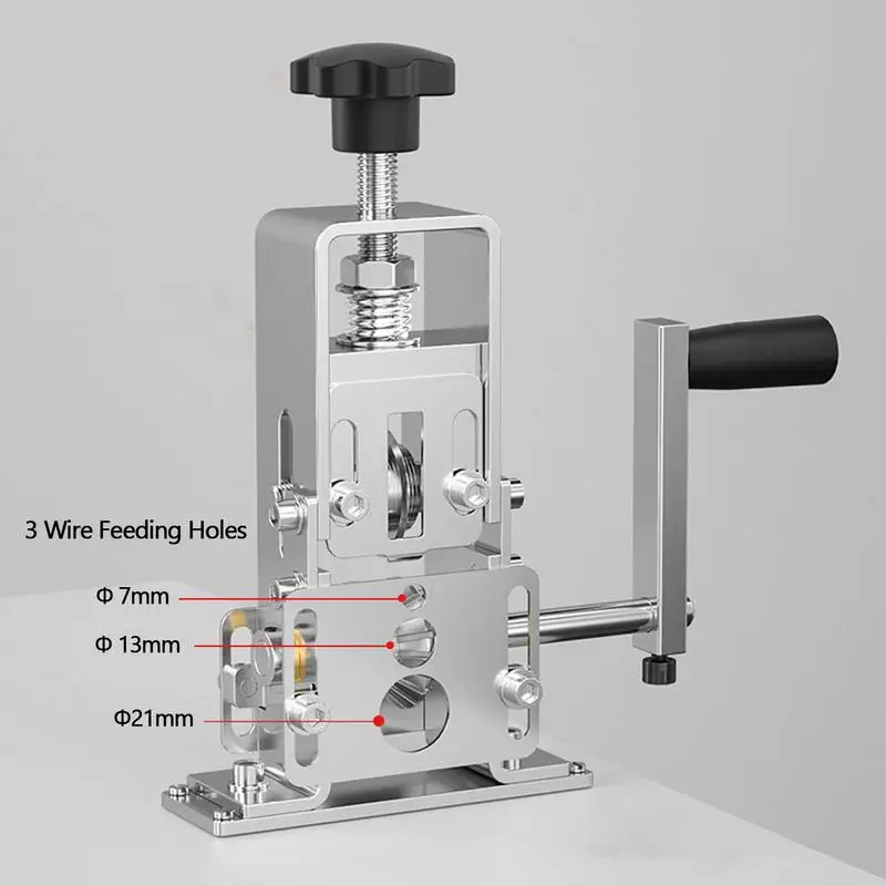 Drill Powered /Hand Crank Wire Stripping Machine Copper Cable Scrap ...