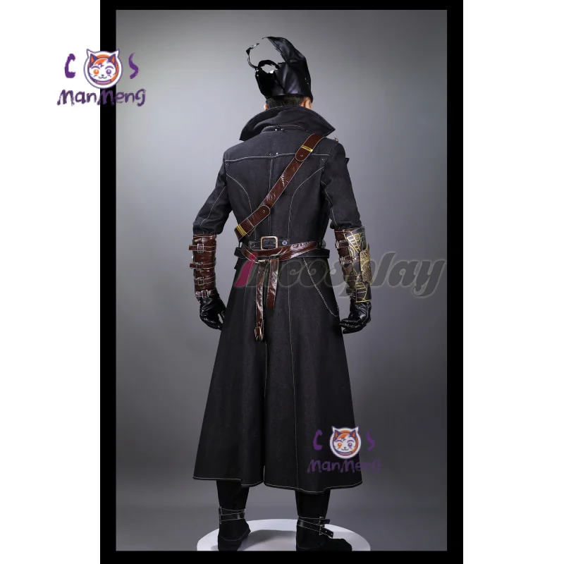 Bloodborne Gehrman hunter Cosplay Costume Men Halloween Party Fantasy ...