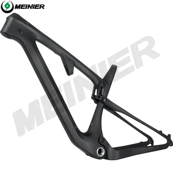FULL SUSPENSION FRAME 29" BOOST Carbon MTB Bike Frame XC Trail Cross ...