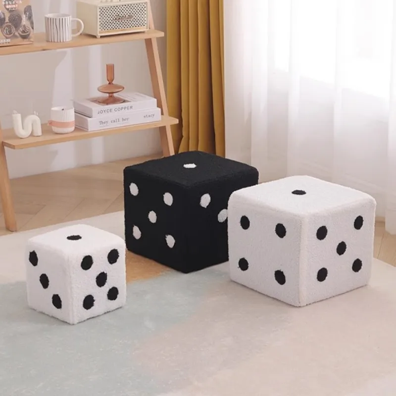 Creative-Dice-Chair-Stool-Fashionable-Thickened-Dice-Rubik-s-Cube-Stool ...