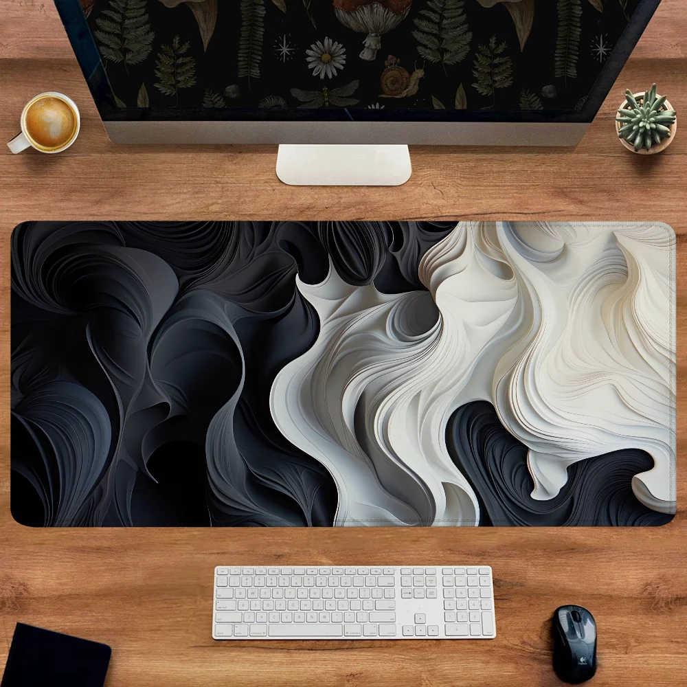 Gaming-Mouse-Pad-Black-Nails-Aesthetic-Wallpaper-Mouse-Pad-900X400-Desk ...