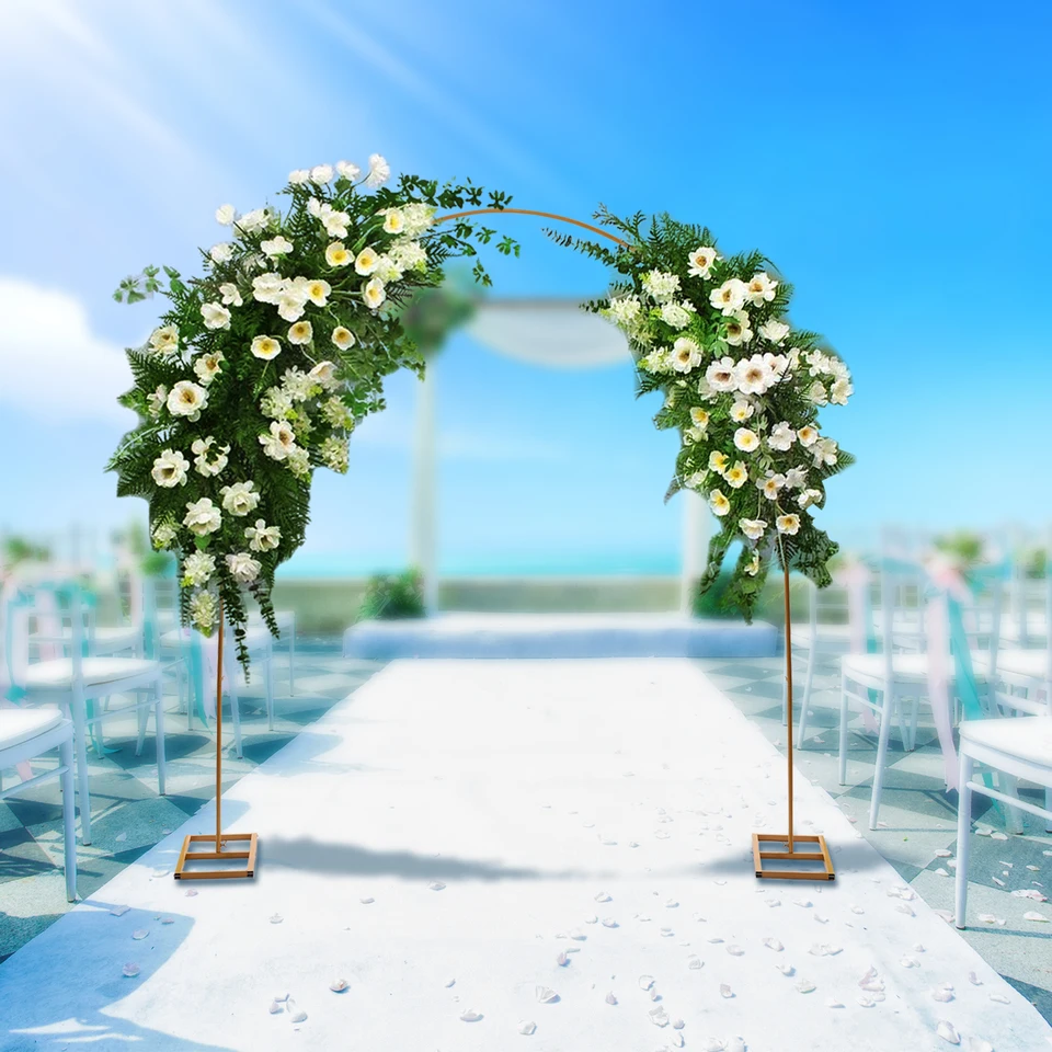 Arco Cuadrado Para Decoración 6.6FT X 4.9FT Wedding Arch Backdrop Stand ...