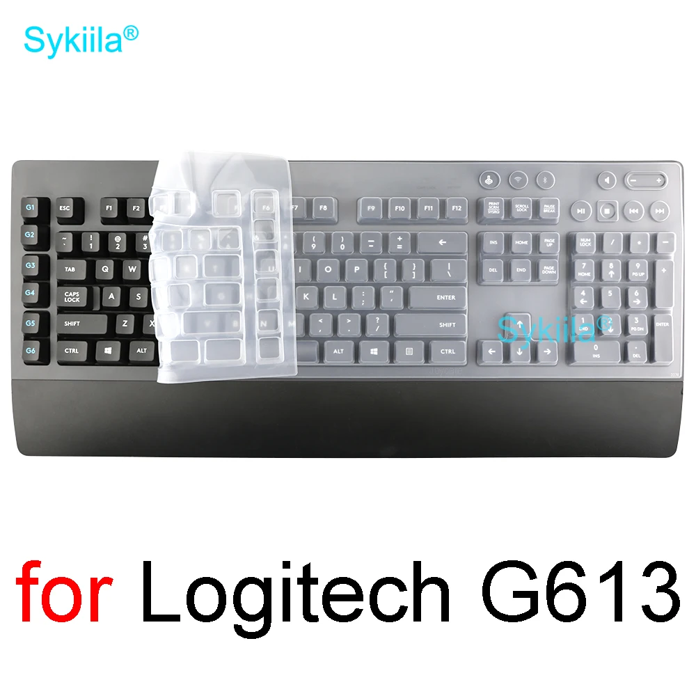 Keyboard-Cover-for-Logitech-G613-for-Logi-Mechanical-Keyboard-Silicone ...