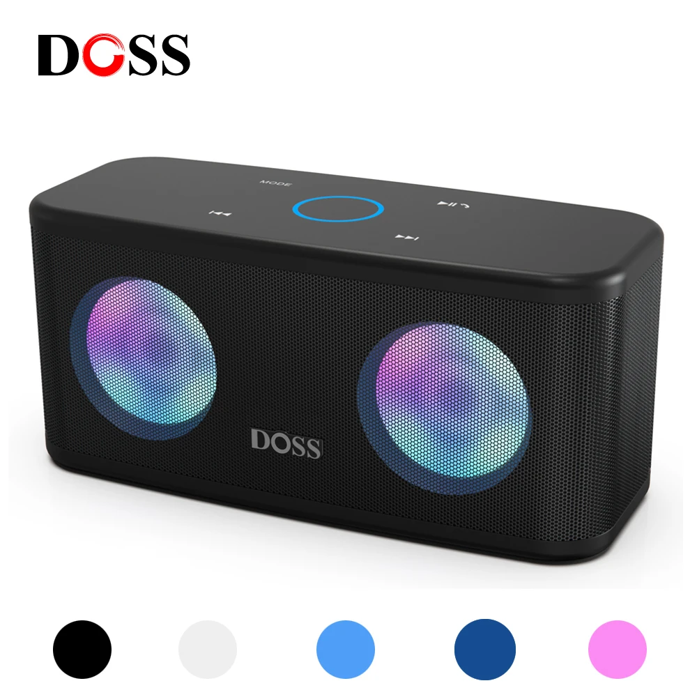 DOSS-SoundBox-Plus-Portable-Wireless-Bluetooth-Speaker-TWS-Stereo-Bass ...