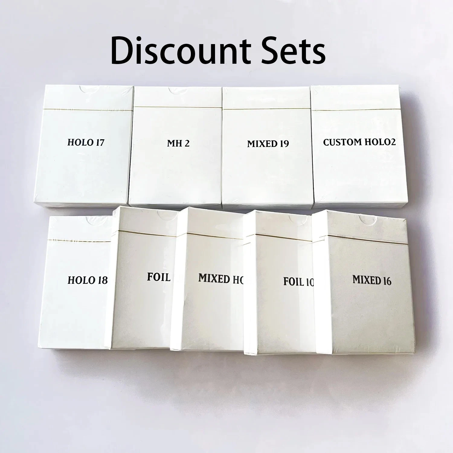 Discount-Price-REGULAR-WHOLE-SET-Black-Core-Lands-Set-Mixed-BL-TCG ...