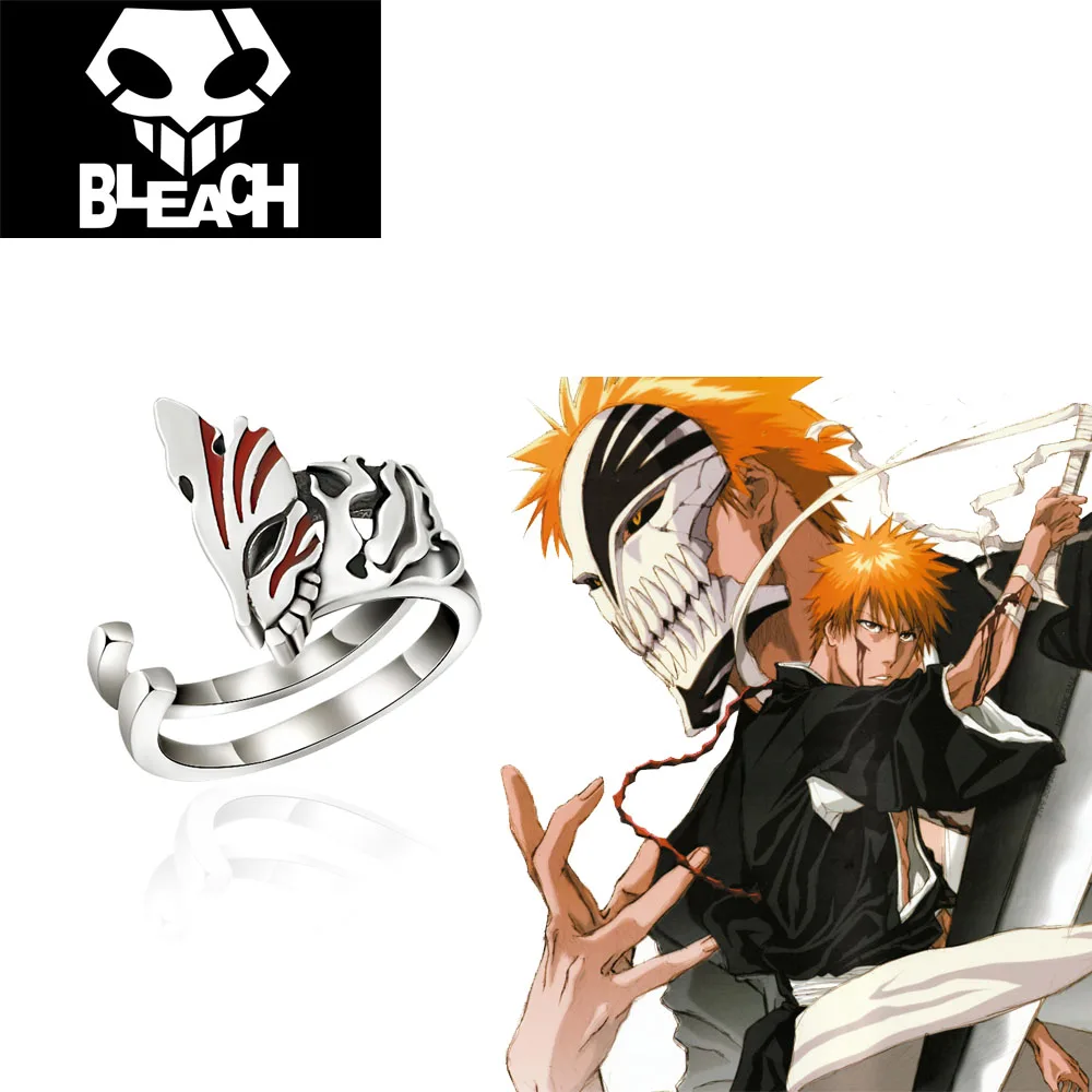 Jewelry Gift Accessories | Anime Bleach Ring | Ichigo Ring | Mask Rings ...
