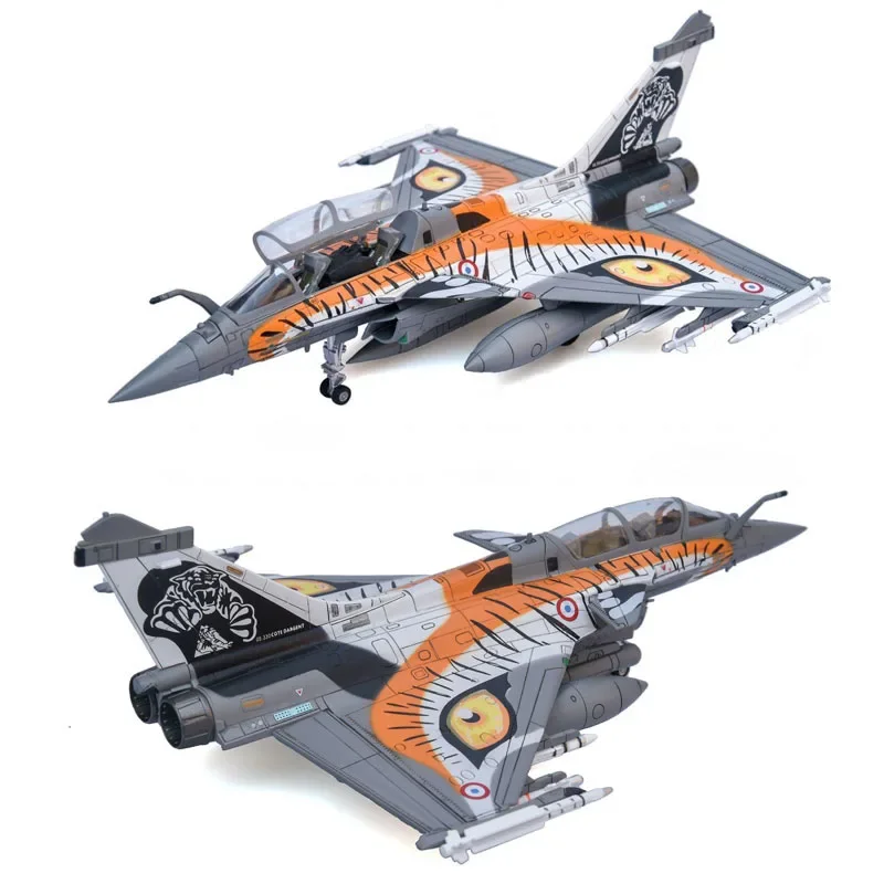 Diecast Metal Alloy 1/72 Scale France Dassault Rafale B Arctic Tiger ...