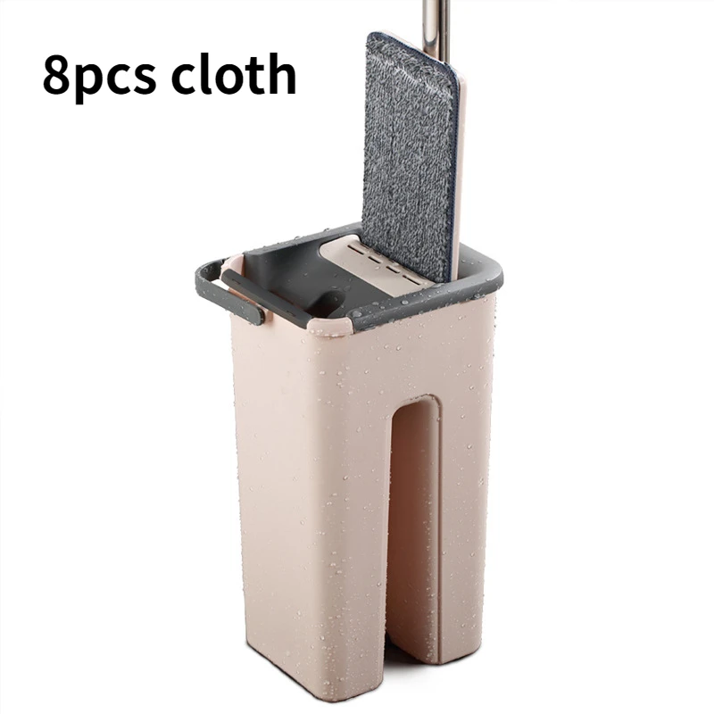 Scratch Clean No Hand Washing Flat Mop Household Mop Magic Tool for ...