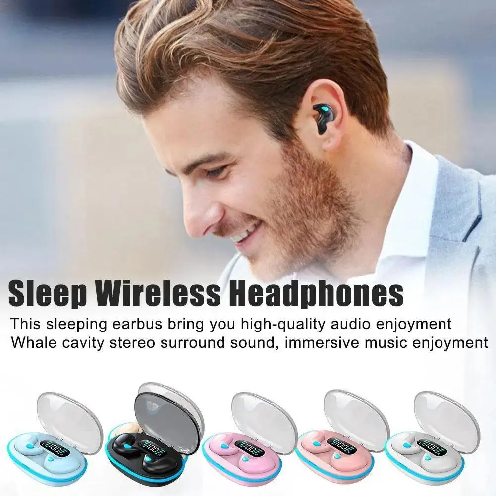 X55-Wireless-Earbuds-In-Ear-Earplug-Headset-With-Power-Display-Charging ...