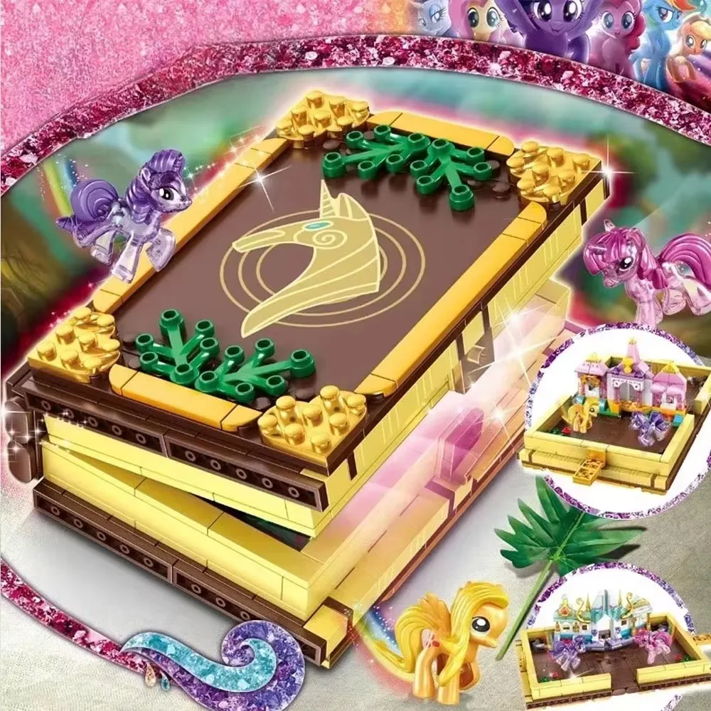 In-stock-anime-Pony-book-546pcs-moc-girls-Building-Block-Magic ...