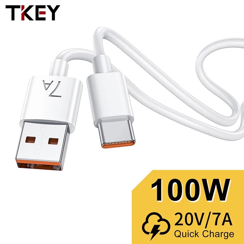 Tkey-c-ble-USB-type-c-7A-super-rapide-pour-recharge-rapide-cordon-de ...