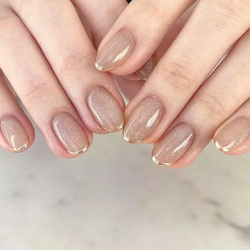 Round Acrylic Nails
