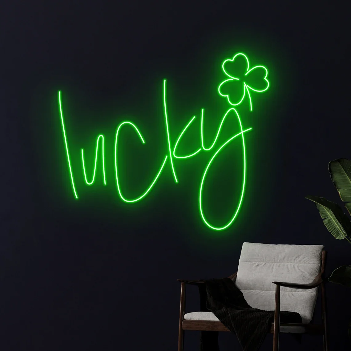 Shamrock LED Sign – Inside Out Home Decor
