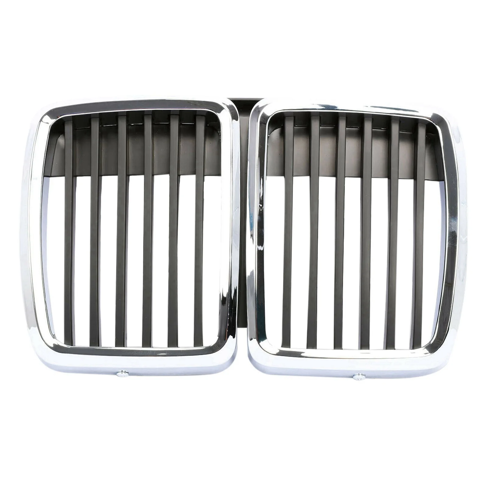 Front-Hood-Kidney-Grille-Grill-Center-Chrom-Black-for-BMW-E30-M3-3 ...