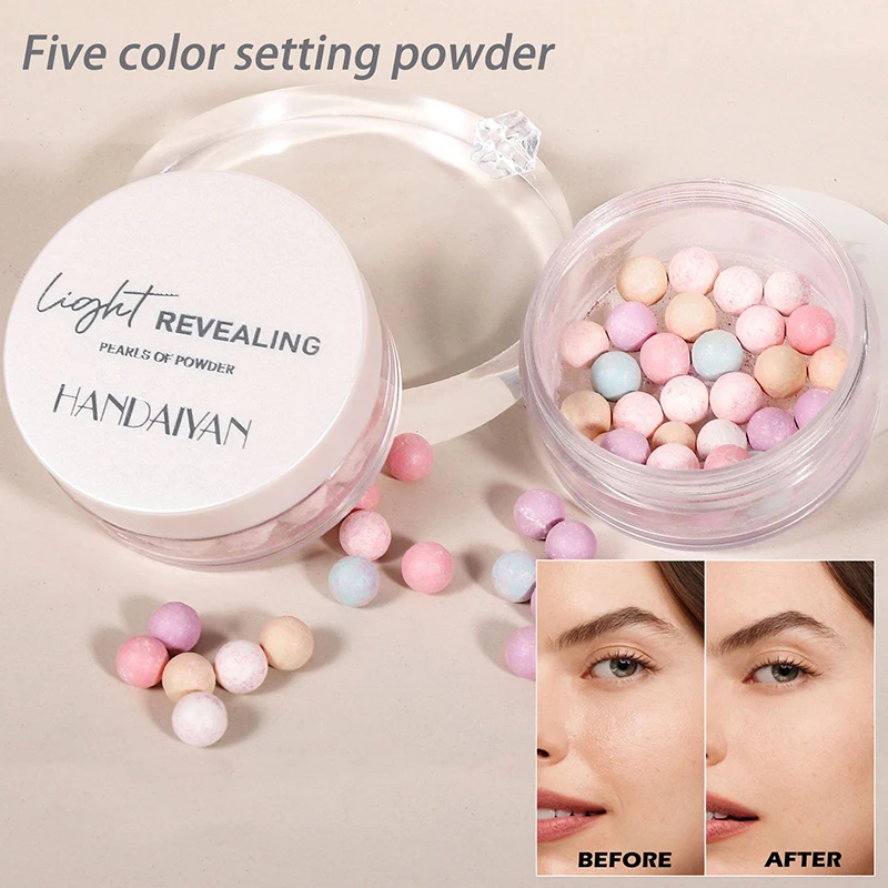 Oil-Control-Pressed-Setting-Loose-Powder-Balls-Bronzer-Natural-Brighten ...