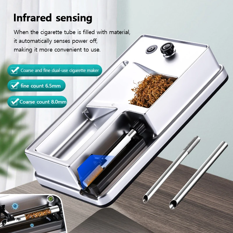 6-5-8mm-Electric-Automatic-Cigarette-Rolling-Machine-Tobacco-Rolling ...