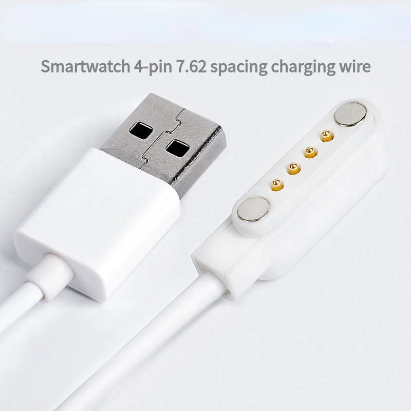 4pin 7.62 Magnetic Charging Cable Usb 2.0 Male To 4 Pin Magnetic ...