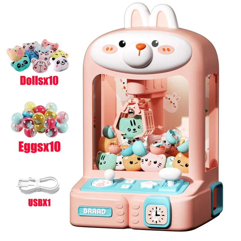 Mini Toys Claw Machine Toys for Children Automatic Operated Play Game ...
