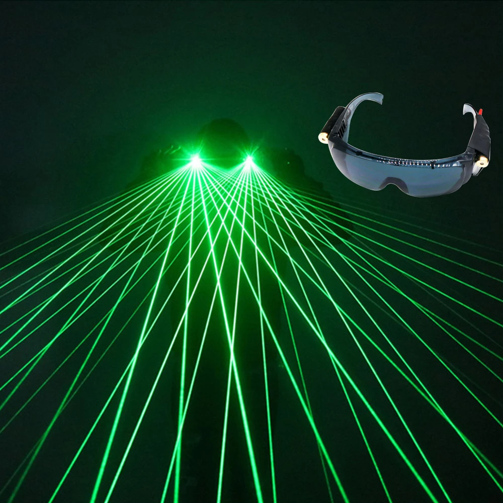Laser Glasses DJ Multi-line Beam Lights Eyeglasses For Stage Dancing ...