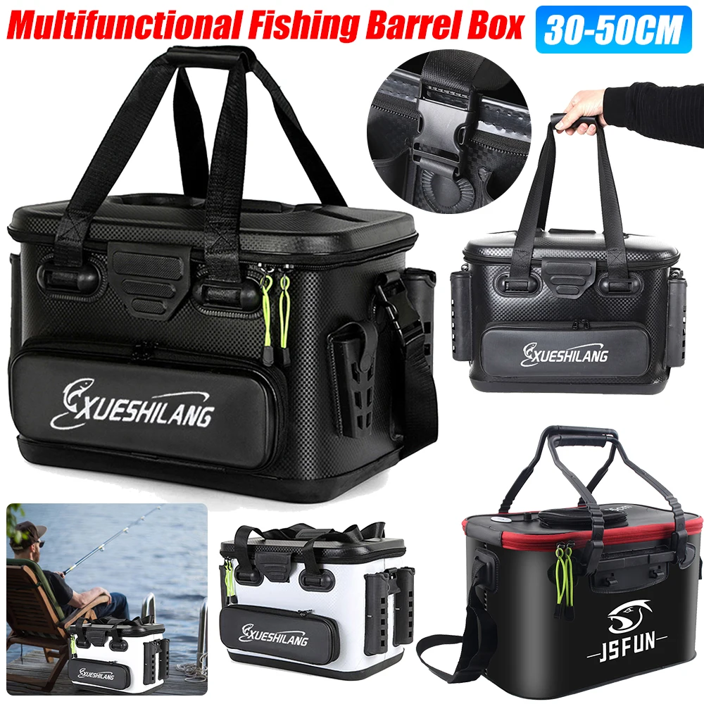 Fishing-Barrel-Box-Portable-Multifunction-Fishing-Bag-Large-Capacity ...