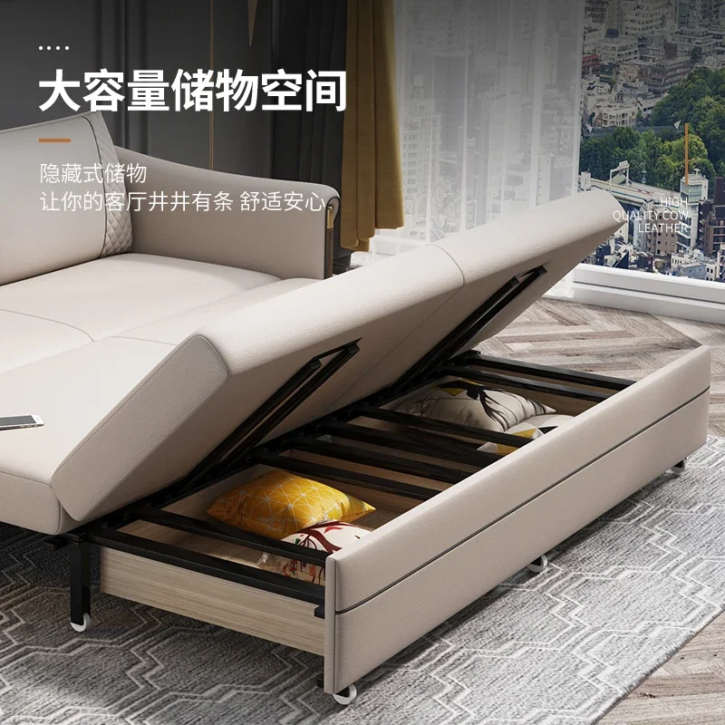 sofa-bed-folding-living-room-multi-function-retractable-single-bed ...