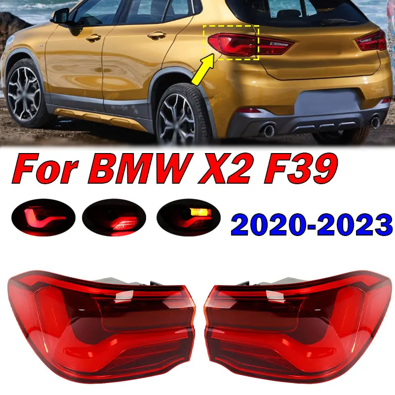 63217420737 63217420738 For BMW X2 F39 2020-2023 Car LED Rear Tail ...