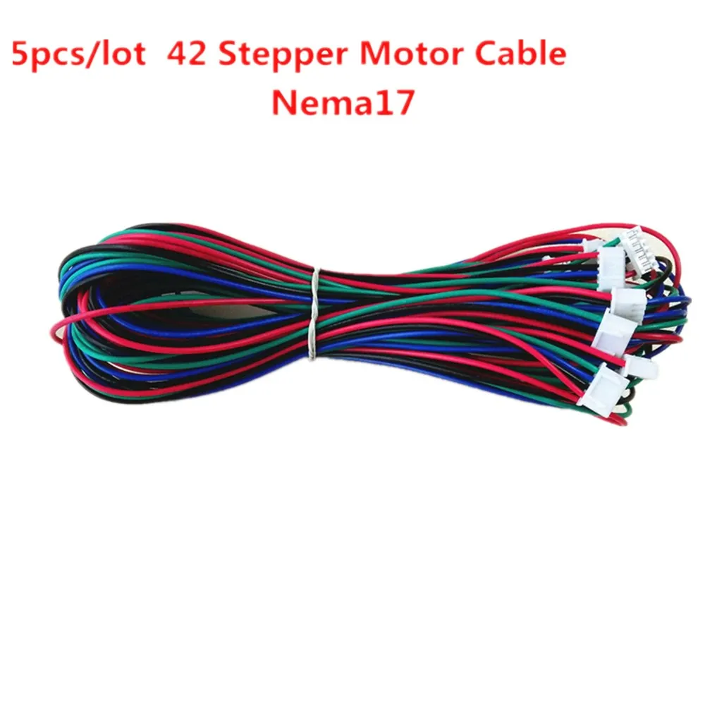 Nema 17 Stepper Motor Cable Reprap Stepping Driver Wiring Dupont 4pin ...