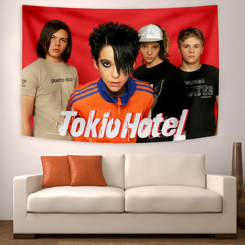 Hd-Tokio-Hotel-Flag-Poster-Tapestry-Funny-Decor-Home-Wall-Art-Room ...
